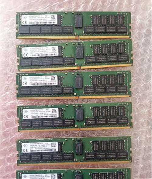 Память DDR4 32GB 2Rx4 PC4-2933W RB2 ECC REG
