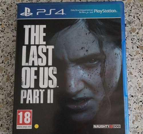 Диск на ps4 The Last Of Us Part