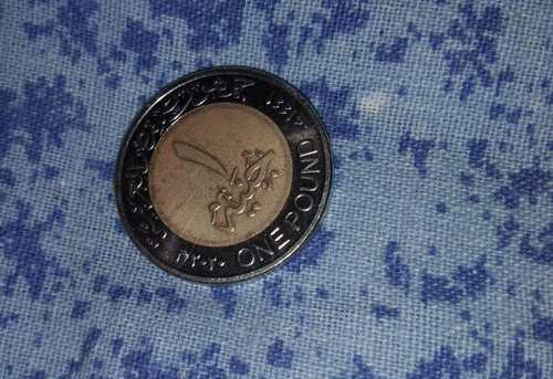 Египетская монета 1 фут