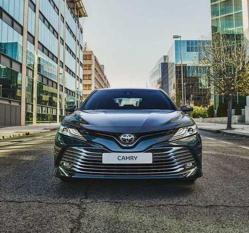 Cтекла фар Toyota Camry XV70 с 2017 г.в. (LED) Лев