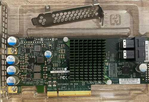 Адаптер HBA Supermicro AOC-S2308L-L8e