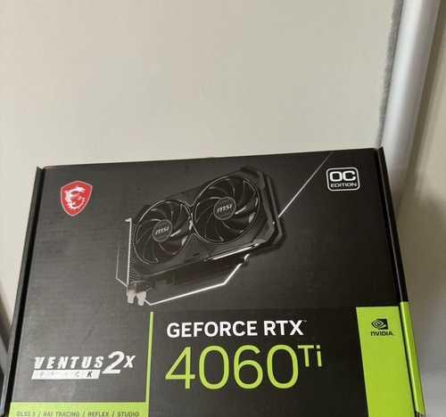 Видеокарта msi geforce gtx 4060ti