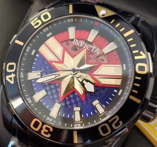 Швейцарские часы Invicta Captain Marvel Men 43057