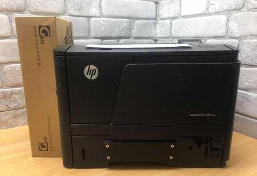 Лазерный принтер HP LaserJet M401a. Новый картридж