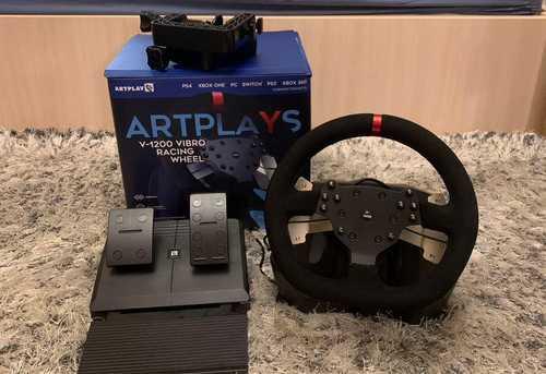 Игровой руль 900 градусов Artplays v-1200