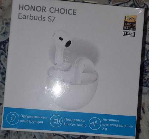 Беспроводные наушники honor choice earbuds s7