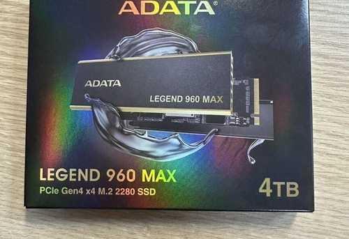 SSD legend 960 MAX PCIe Gen4 x4 M.2 2280
