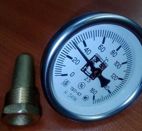 Термометр биметаллический тбп63