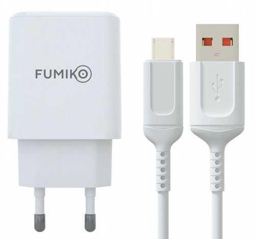 Зарядное устройство fumiko CH14 2USB 2.4А c кабел