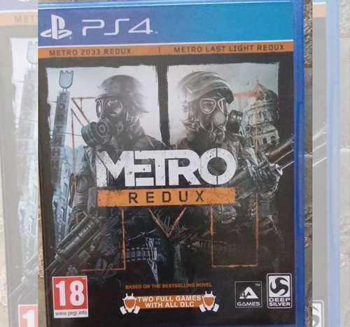 Игра Metro 2033 playstation 4