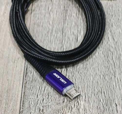 Провод для зарядки Micro usb 1 метр Новый