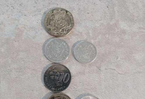 Иностранные монеты одним лотом