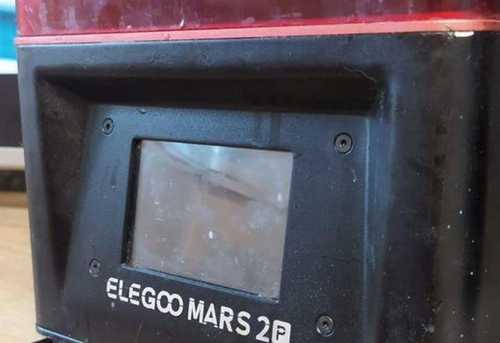 Elegoo mars 2 pro фотополимерный принтер