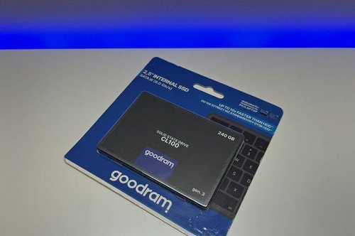 Новый SSD Goodram 240gb