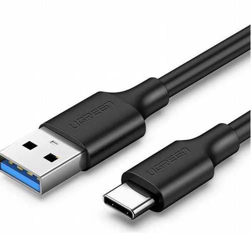 Кабель USB-A - Type C 2m Ugreen US184 #401215