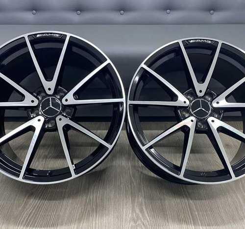 Диски разношир WM AMG R19 5*112 на Mercedes S