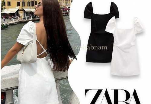 Белое платье Zara S,L