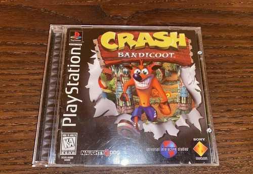 Crash Bandicoot США USA PS1 PlayStation ntsc