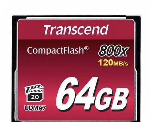 Карта памяти compact flash CD 64 гб