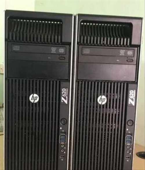 Рабочая станция HP Z620 2 процесора 96GB Ram