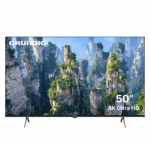 Телевизор Grundig 50 GHU 7930, 4K Ultra HD, серебр