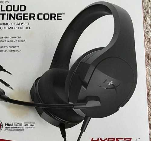 Игровые наушники hyperx cloud stinger core