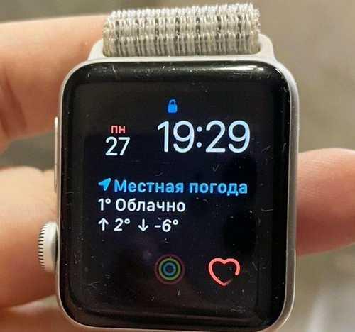 Часы apple watch 3 38 mm