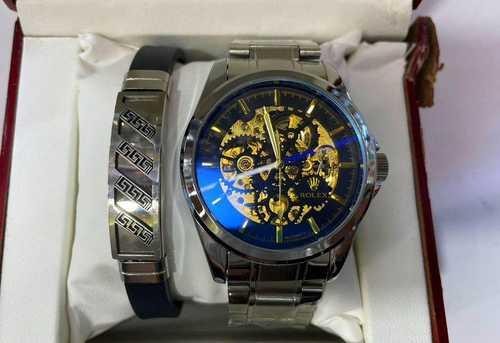 Часы мужские rolex skeleton