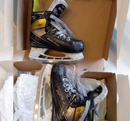 Хоккейные коньки bauer supreme 3s 12 yth d