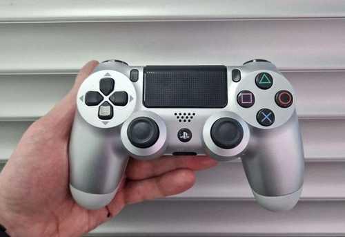 Sony PS4 геймпад dualshock 4 v2 серебро ориг