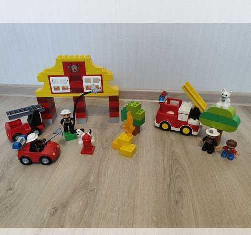 Lego duplo 2 набора 10901 и 6138 Пожарные