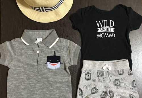 Летние вещи H&M, Old Navy для мальчика 3-9 мес