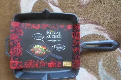 Чугунная сковорода-гриль Royal Kuchen
