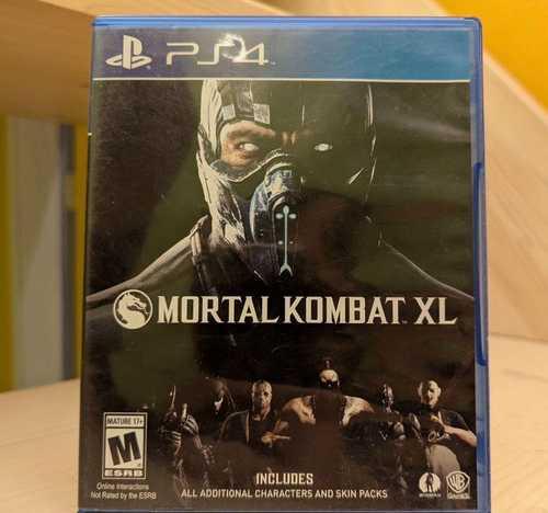 Диск Mortal Kombat XL (PS4)