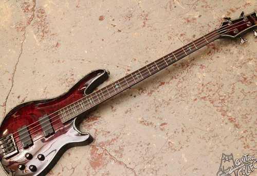 Schecter Hellraiser 4 Bass Diamond Series Crimson