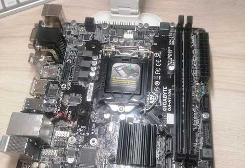 Плата gigabyte LGA1151 H110 GA-H110N