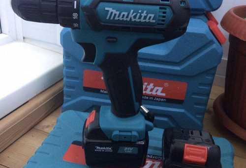 Аккум. Шуруповерт Makita 21v Новый с ревирсом