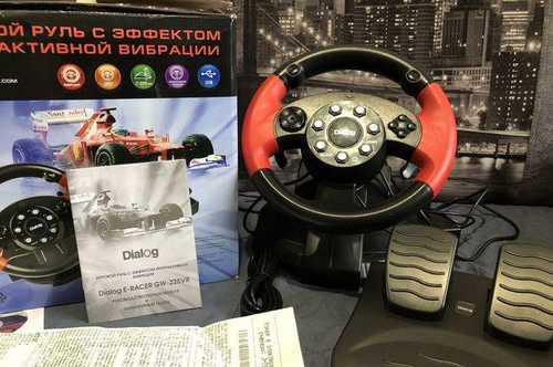 Руль Dialog E-Racer GW-225VR