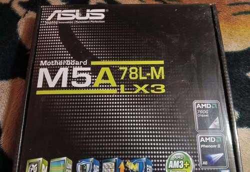 Материнская плата am3+ Asus M5A78L-M LX3