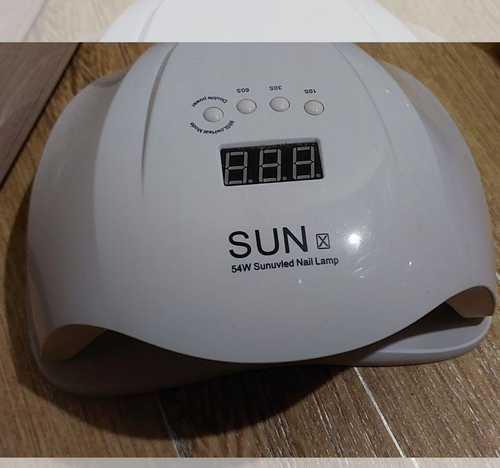 SUN MAX уф-LED лампа для сушки маникюра (54 Ватт)