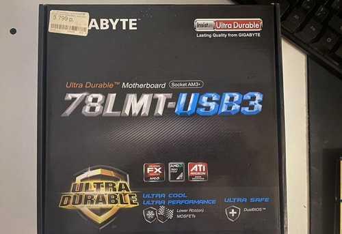 Комплект AM3+ GA 78LMT-USB3+FX 8320e+ballistix 4GB