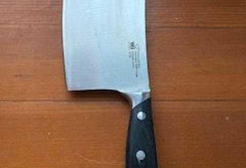 Нож поварской шеф кухонный топорик wellberg Hackme