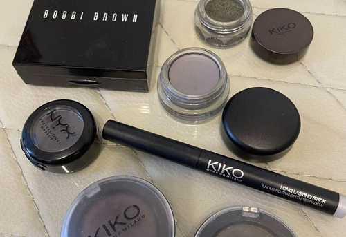 Набор косметики пакетом bobbi brown, mac, kiko