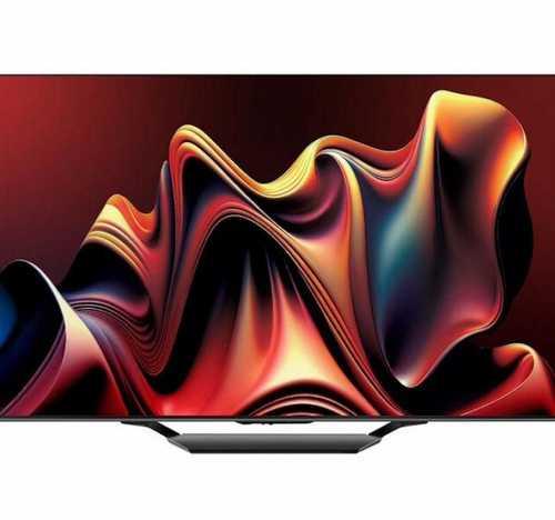 Телевизор Hisense 65U7NQ, qled, 4K Ultra HD, темно-серый, Vidaa