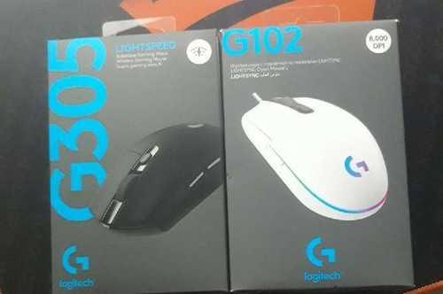 2 Игровые Мыши Logitech