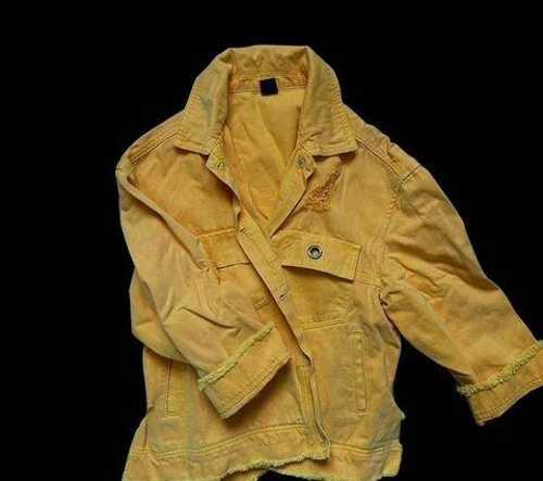 Куртка Befree желтая джинсовая