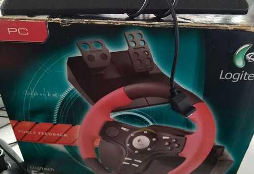 Игровой руль logitech