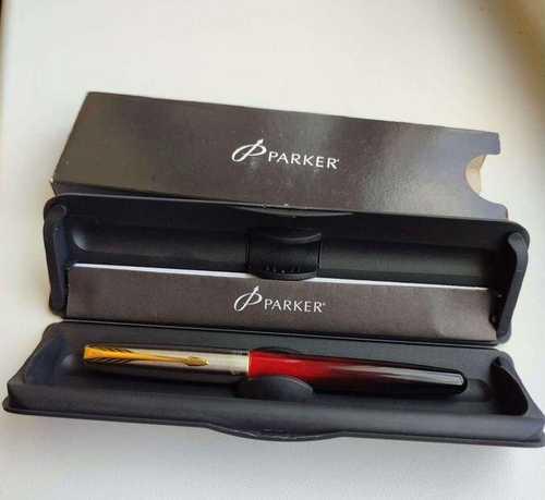 Ручка перьевая Parker Frontier Deluxe Black/Red