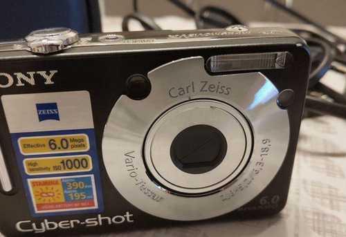 Компактный фотоаппарат sony cyber shot DSC W50
