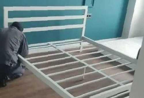 Кровать лофт из металла